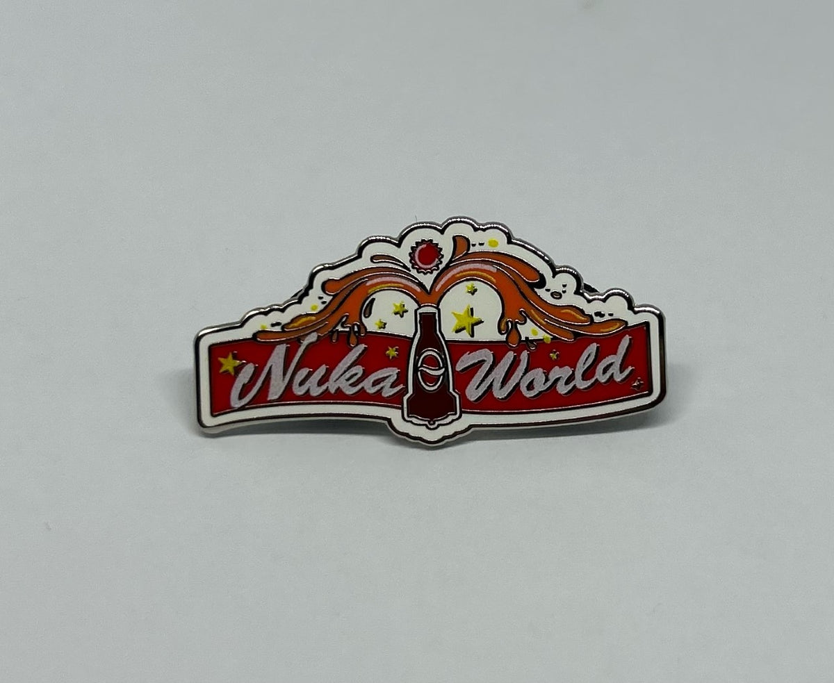 Nuka World Pin – Pocket Rocket Studios Australia