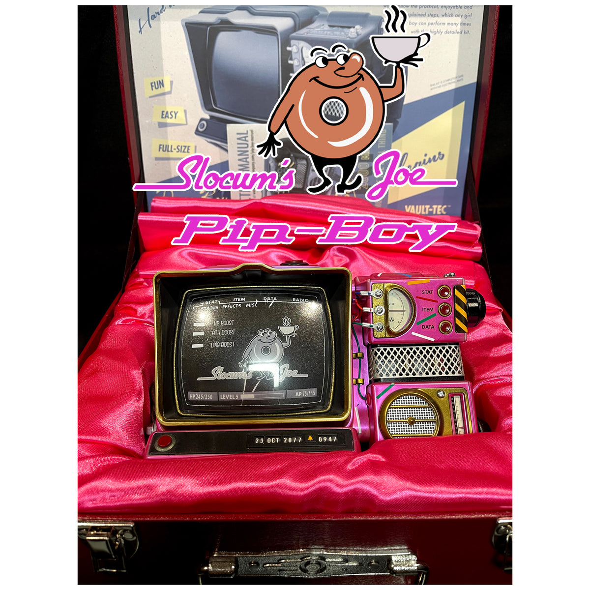 Slocums Joe Custom Pip Boy – Pocket Rocket Studios Australia